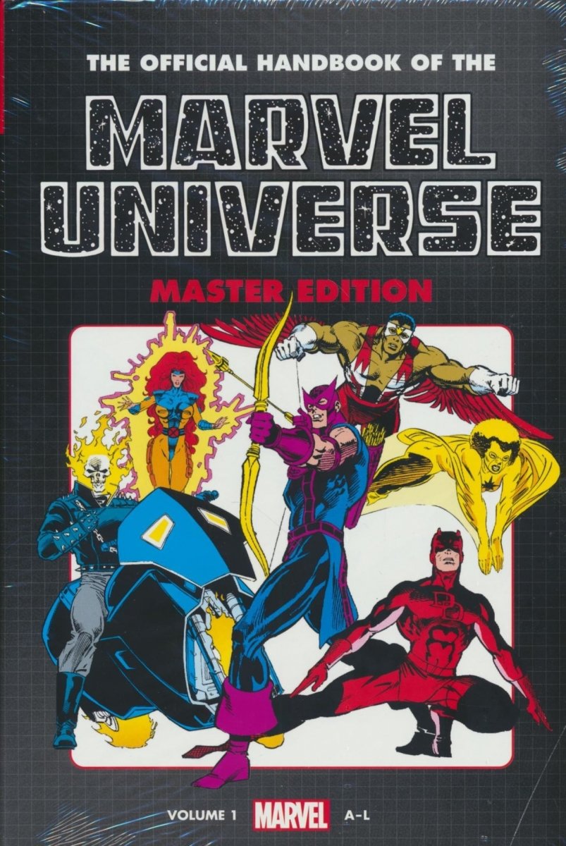 OFFICIAL HANDBOOK OF THE MARVEL UNIVERSE MASTER EDITION OMNIBUS VOL 01 ...
