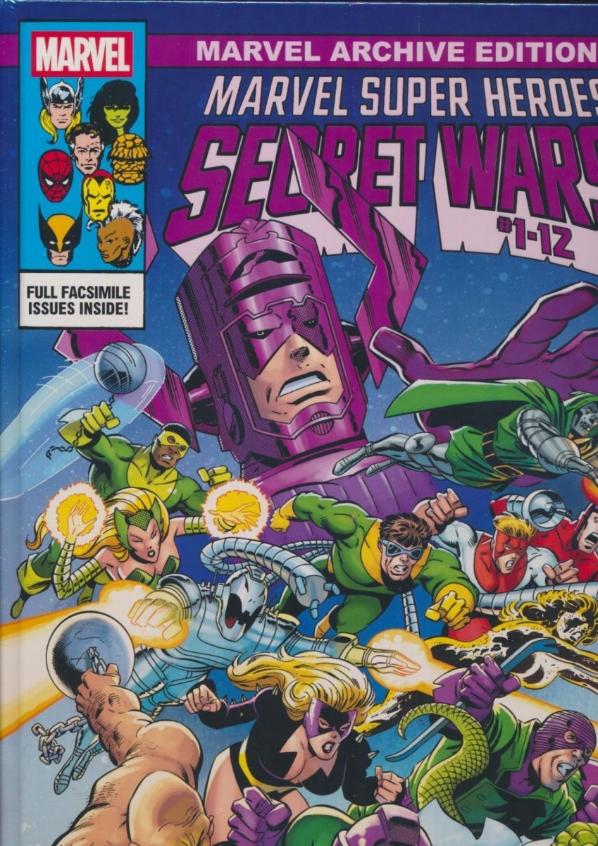 MARVEL ARCHIVE EDITION MARVEL SUPER HEROES SECRET WARS GALLERY EDITION ...